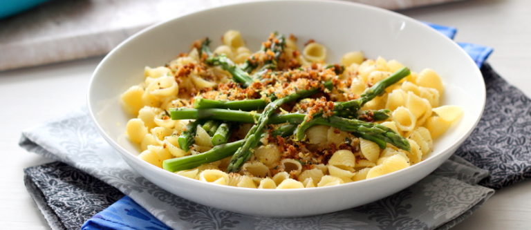 Recipe Sunday: Asparagus Panko Pasta – Crasstalk